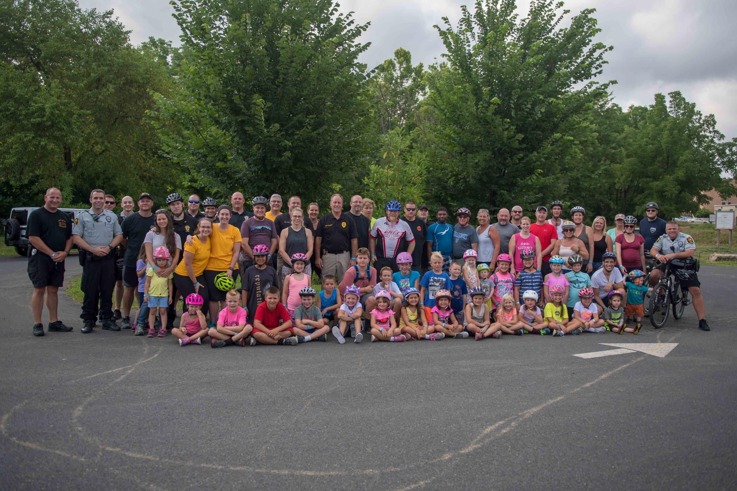 Police Bike Ride on Rail Trail a Fun Family Outing (Photos) – Saucon Source