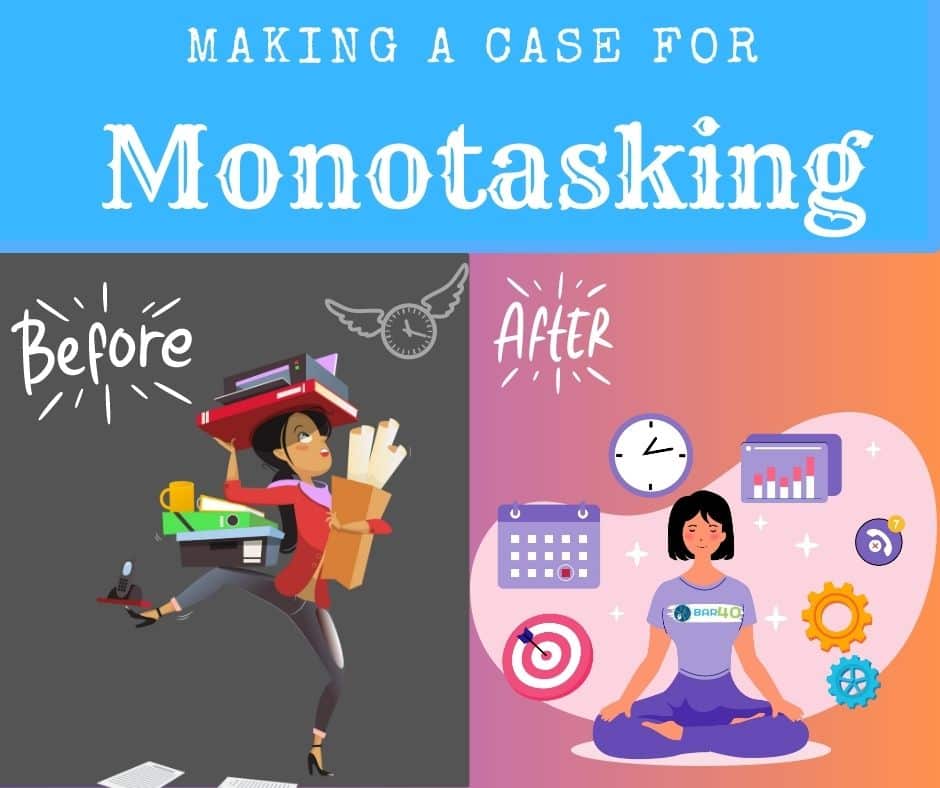 To Get More Done, Try Monotasking: Bar Talk with Eric Bartosz – Saucon ...