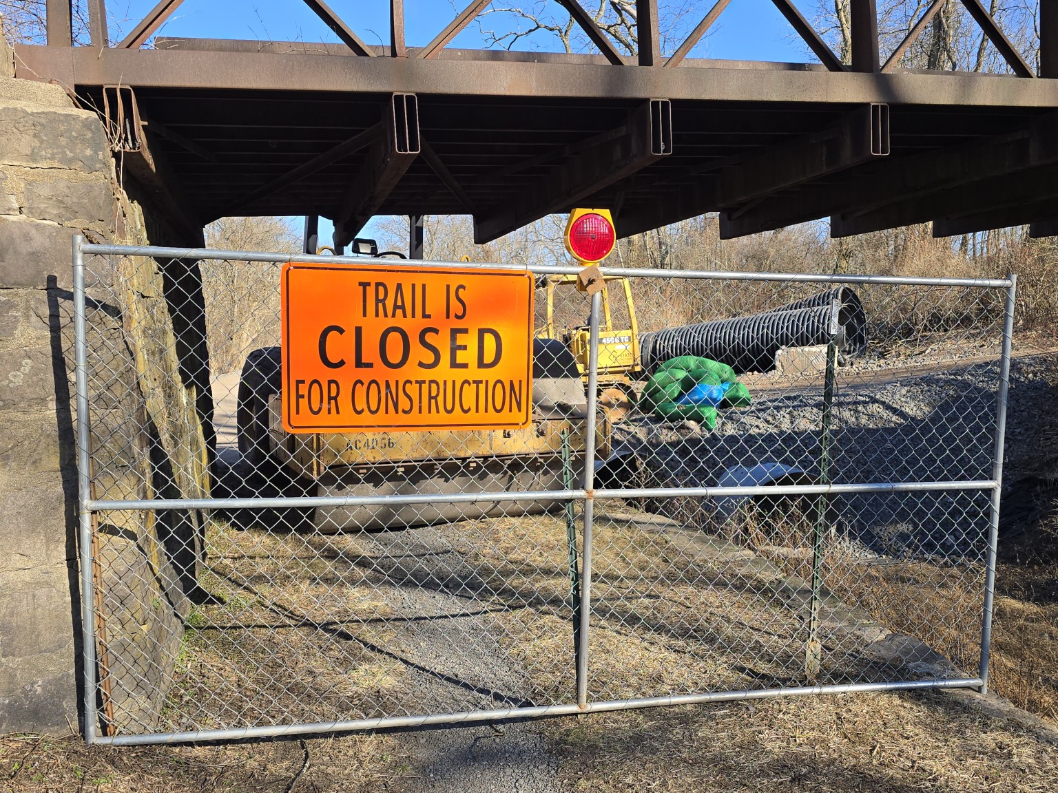 Work Under Way to Reopen Closed Section of D&L Trail – Saucon Source